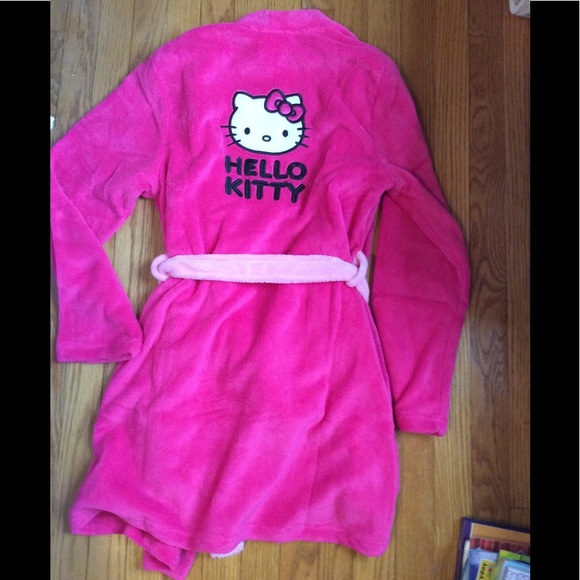 Hello Kitty | Intimates & Sleepwear | Hello Kitty Cozy Plush Robe ...